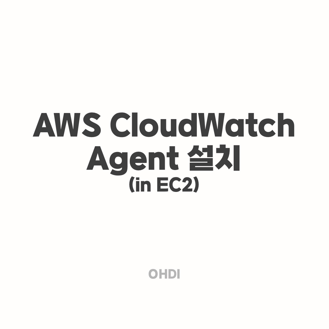 AWS CloudWatch Agent 설치 (EC2, Amazon Linux) - OHDI Travel